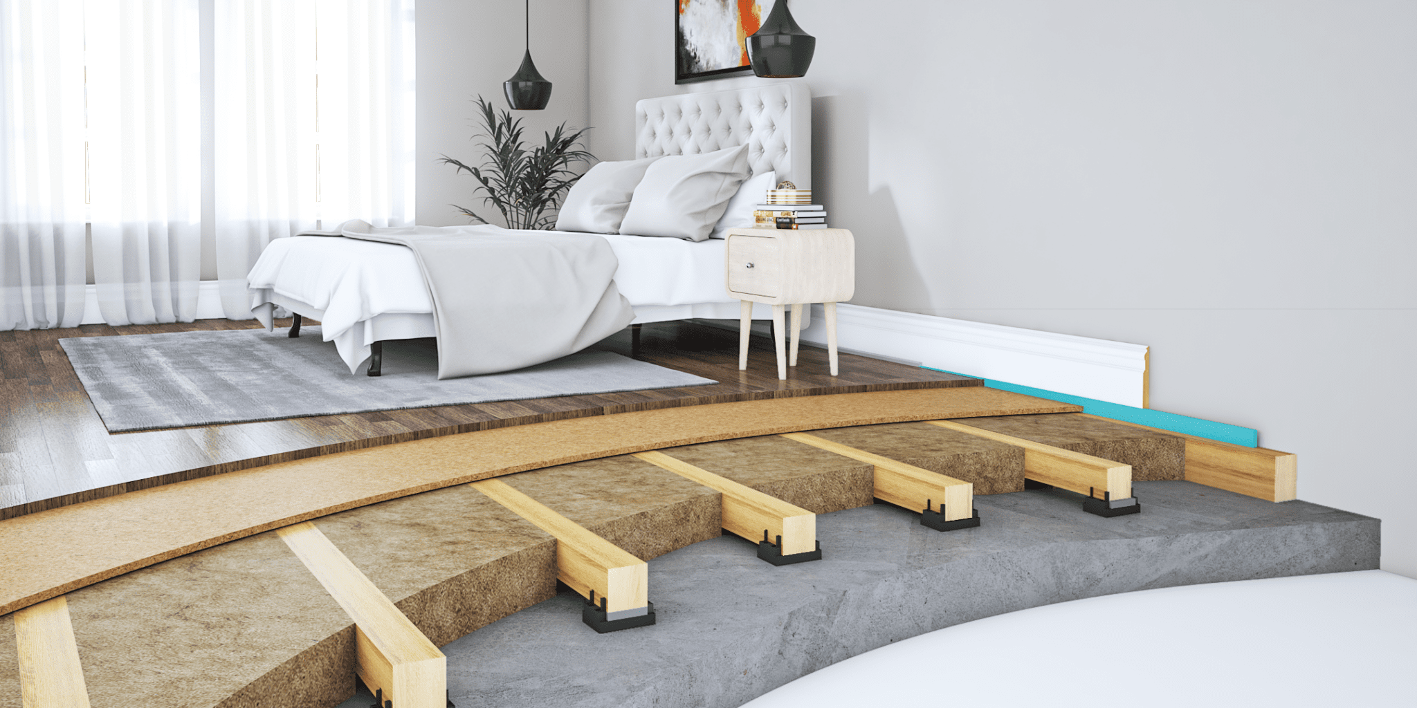 Inspired Acoustic Vinyl Flooring (10 step guide)